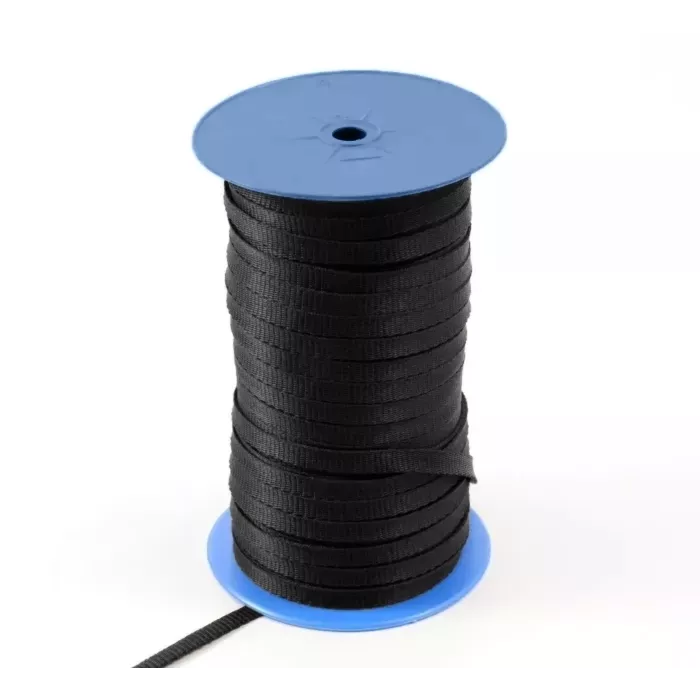 black polypropylene webbing