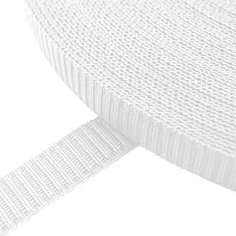 Roller shutter webbing strap - White - Ladder effect - (22mm) | Metaltis