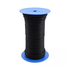 Polyester webbing - 10mm - 450kg - Spool - Black | Metaltis