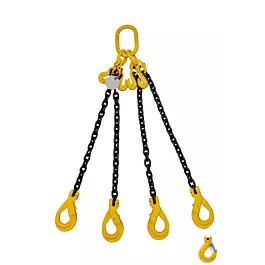 Lifting chain - 4.2t - 8mm - 4-leg - With shortening hooks - G8 ...