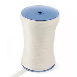 Polypropylene webbing - 300kg - 15mm - Spool - White | Metaltis