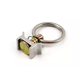 Stud ring anchor fitting - L-track airline rail - Eco | Metaltis