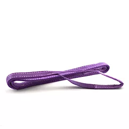 Lifting sling 1t, purple - 1 to 12 meters - With VGS certificate | Metaltis