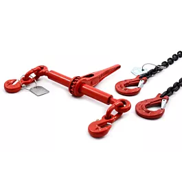 Tie-down chain with ratchet – 2-part - 16mm - 16,000kg - G8 | Metaltis