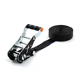 Tie-Down Strap - 2,5T - 35mm – 1-part - Removable ratchet - Black ...