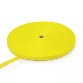 Polyester webbing - 25mm - 1,200kg - 100m roll - Without stripes ...