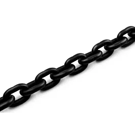 Black chain 10mm - 4,000kg - G10 | Metaltis