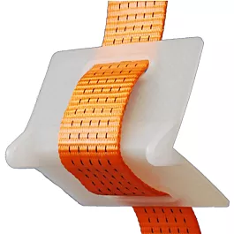 Corner protector closed - 88x88x136mm - White | Metaltis