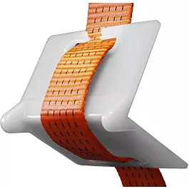 Corner protector open - 90x90x137mm - White | Metaltis