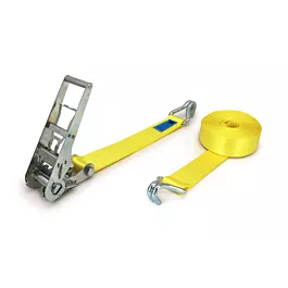 Tie-Down Strap - 10T - 75mm - 2-part - Double J-hook - Yellow - Custom ...