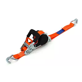 Tie-down - 2T - 3m - 35mm – Auto-retractable with double J-hooks and ...