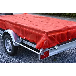 Trailer net - Fine mesh - Red - 2.5x4.5m | Metaltis