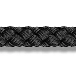 Liros Rope - Poly Black - 6mm - 550kg - Black | Metaltis