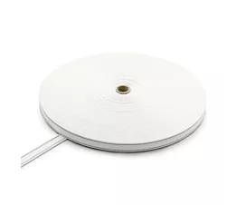 Roller shutter webbing strap - White (22mm) | Metaltis